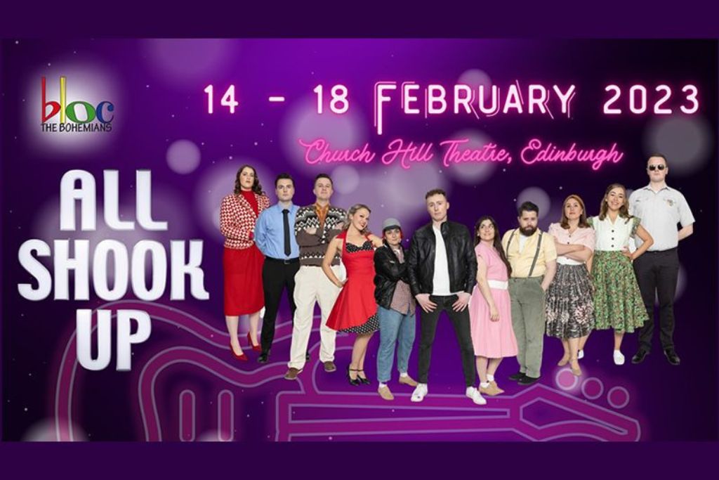 Review: All Shook Up – Bohemians @ The Church Hill Theatre, Edinburgh