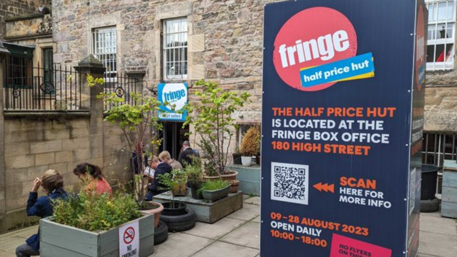 Half-price tickets available at Edinburgh Festival Fringe!