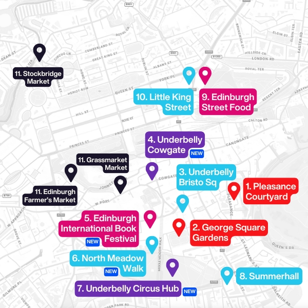 A local’s guide to street food spots at Edinburgh Fringe 2024